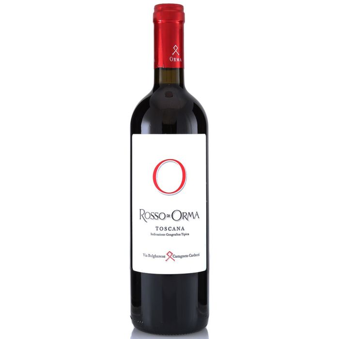 Orma Rosso di Orma IGT Toscana 13.5% 75cl - Drinkmonger